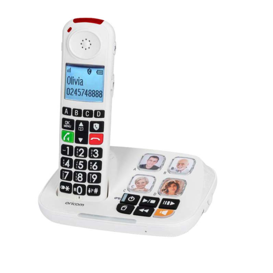 Care900-1 Cordless Amplified Phone with Answering System – Beyond ...